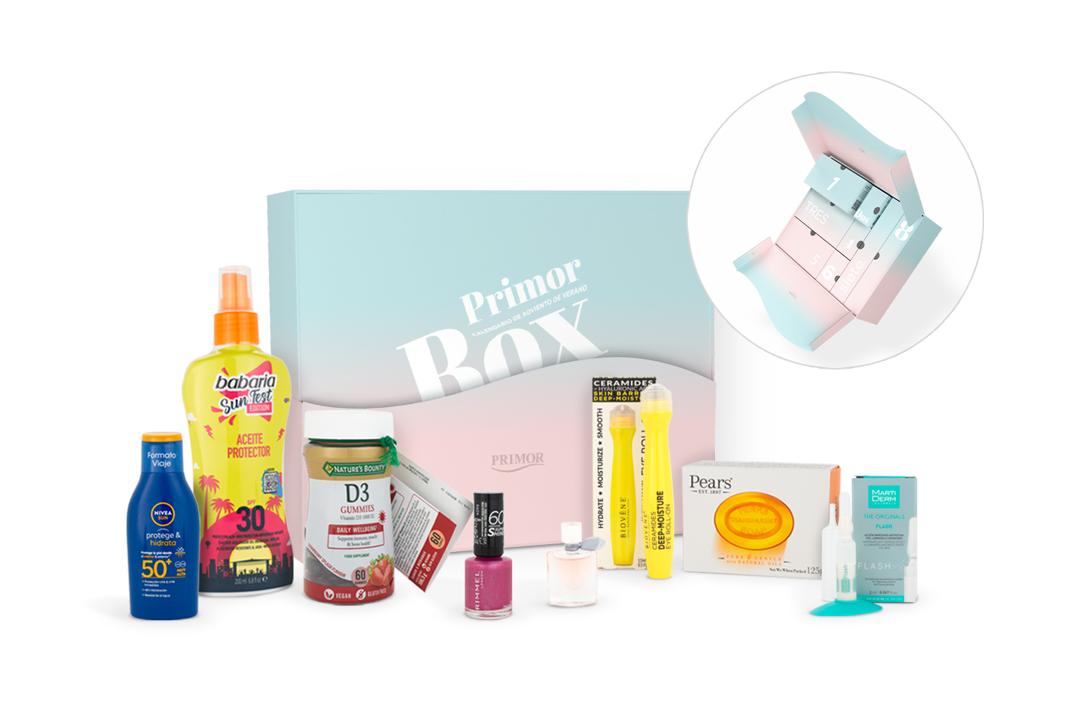 Primor Box: Suscripción a productos de maquillaje y belleza.